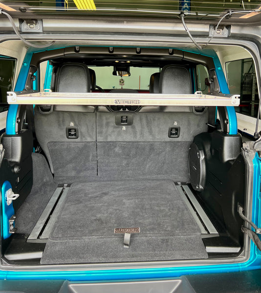 Jeep Storage Shelf Baskets for JLU | Cargo Van Shelves